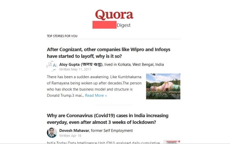 Quoraダイジェストとは何ですか？どのように機能しますか？ - Mdeay